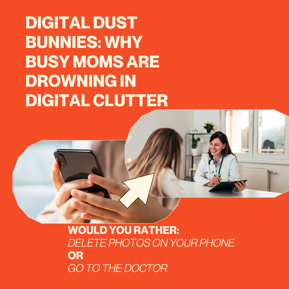 Digital Dust Bunnies: Why Busy Moms Are Drowning in Digital Clutter - Froggy 102.7 - The Most ...