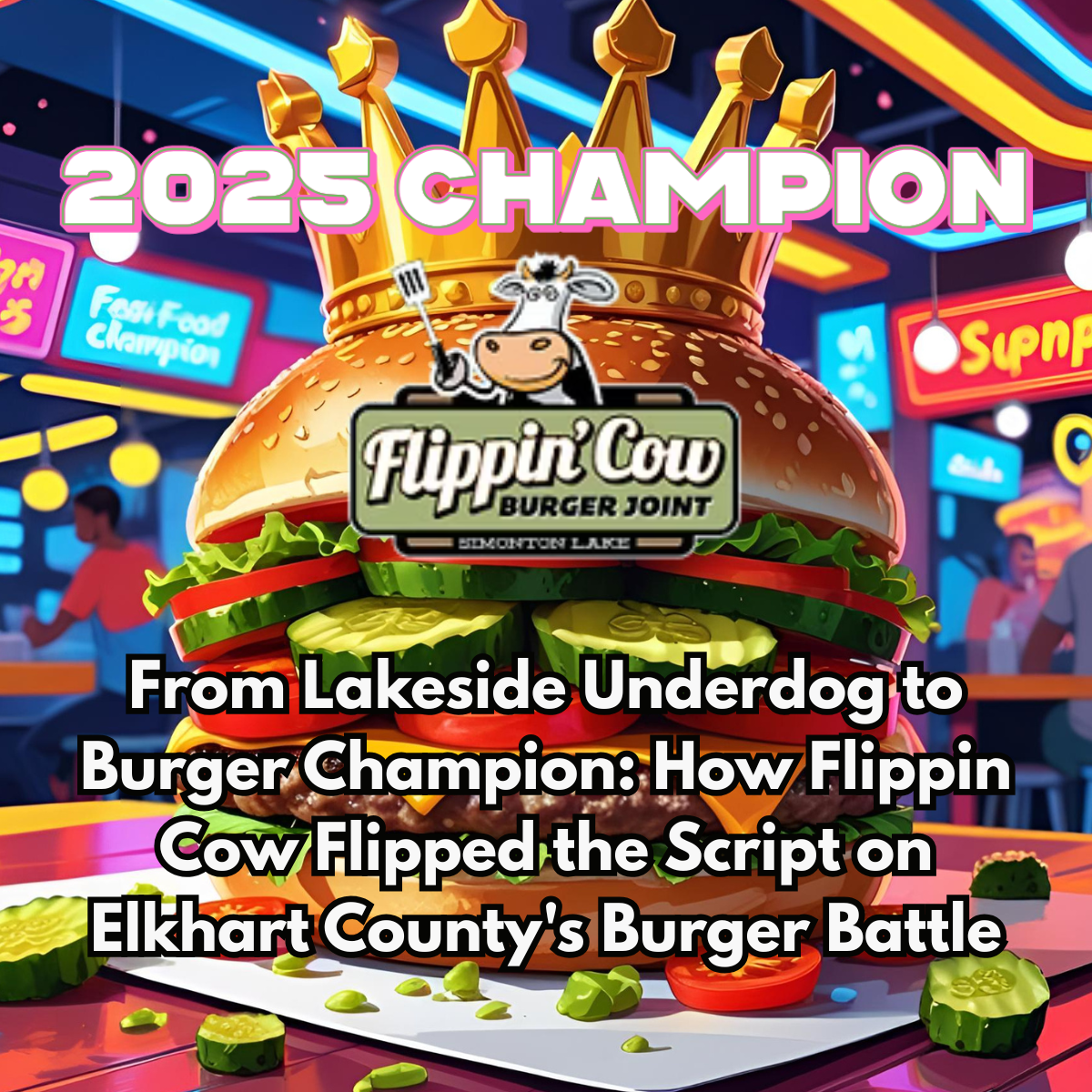 From Lakeside Underdog to Burger Champion: How Flippin Cow Flipped the ...